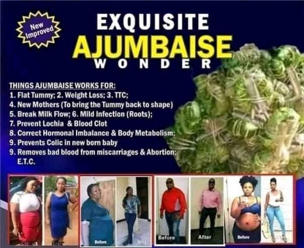 Komback | Aju Mbaise Herbs Tea For Flat Tummy