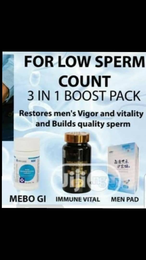 Komback | Best Low Sperm Count 3 In 1 Boost Pack For Men