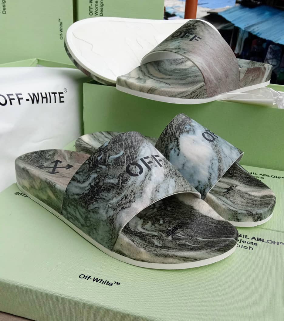 Komback | Buy Off-White Rubber Slippers Slides